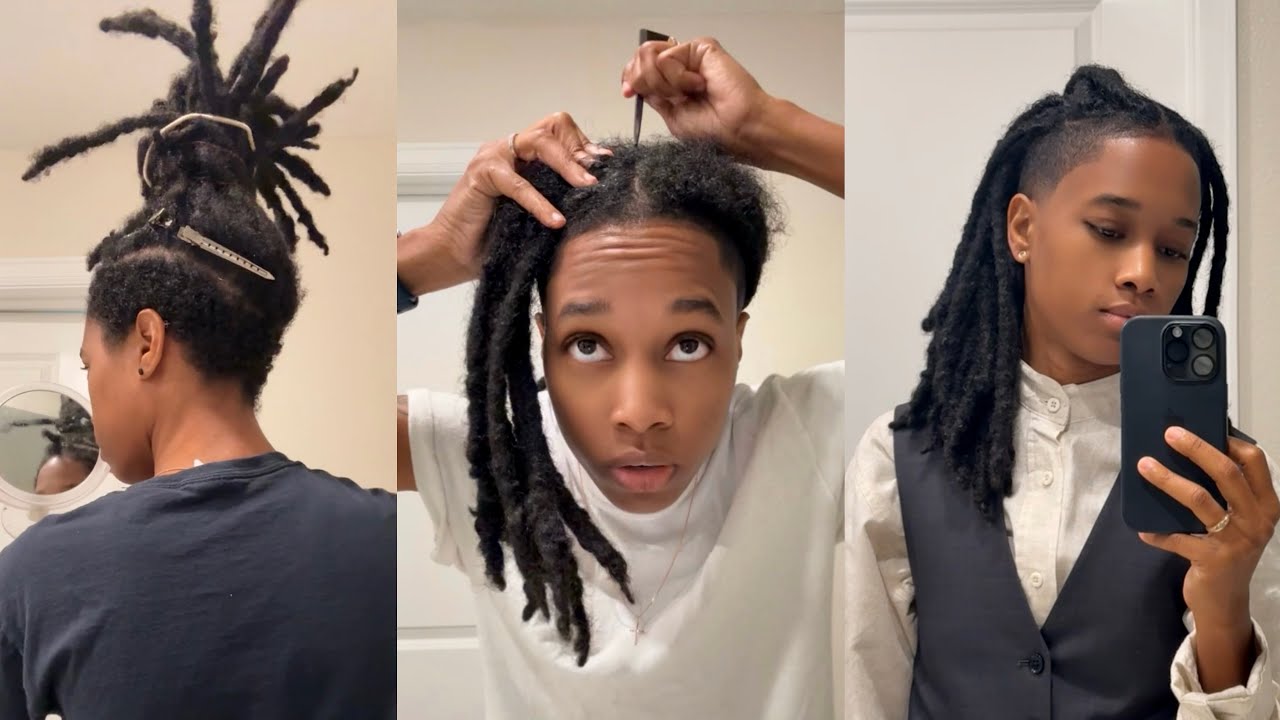 Two Years Loc Journey: How to Retwist Loc by Yourself | Comb and Palm ...