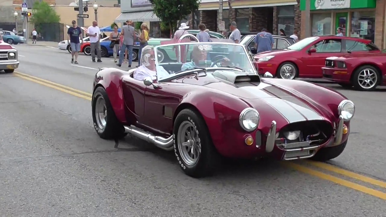 Cars Cruising the Beaver Falls PA Annual Car Show 2018. - YouTube