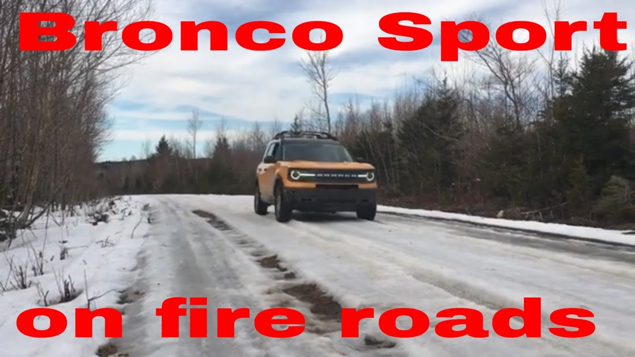 Bronco Sport on fire roads and trails - YouTube