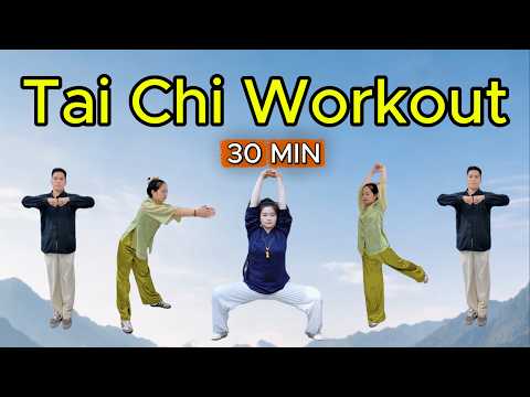 Full Body Tai Chi for Beginners | Lower Cortisol, Burn Calories and Reduce Belly Fat