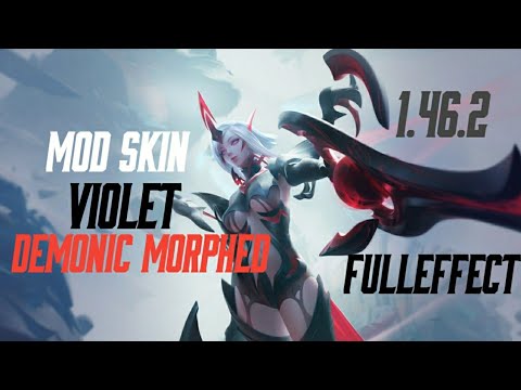 Mod Skin Violet Demonic Morphed ไวโอเล็ทปีศาจ เอฟเฟค+เสียง - YouTube