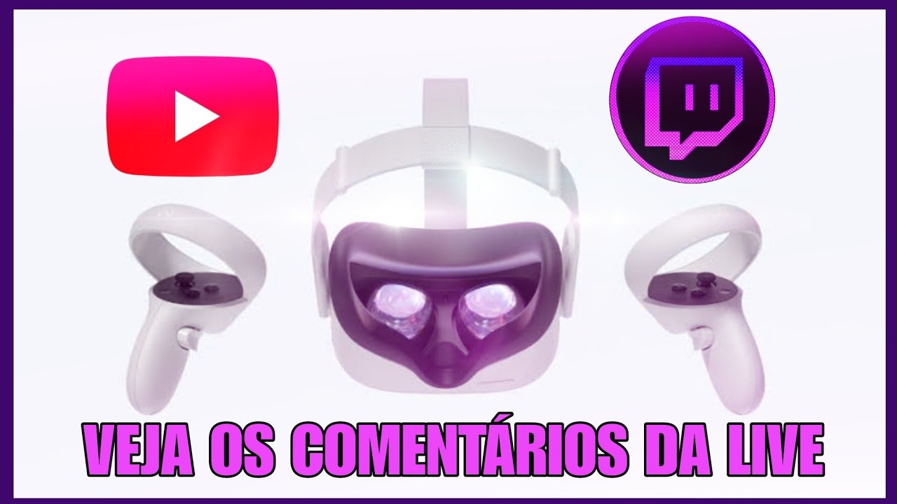 Como fazer live e ver comentários no Meta Quest! - YouTube