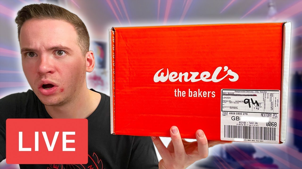 Wenzel's Bakery Sent Me a Box Of Doughnuts LIVESTREAM!! 🍩 - YouTube