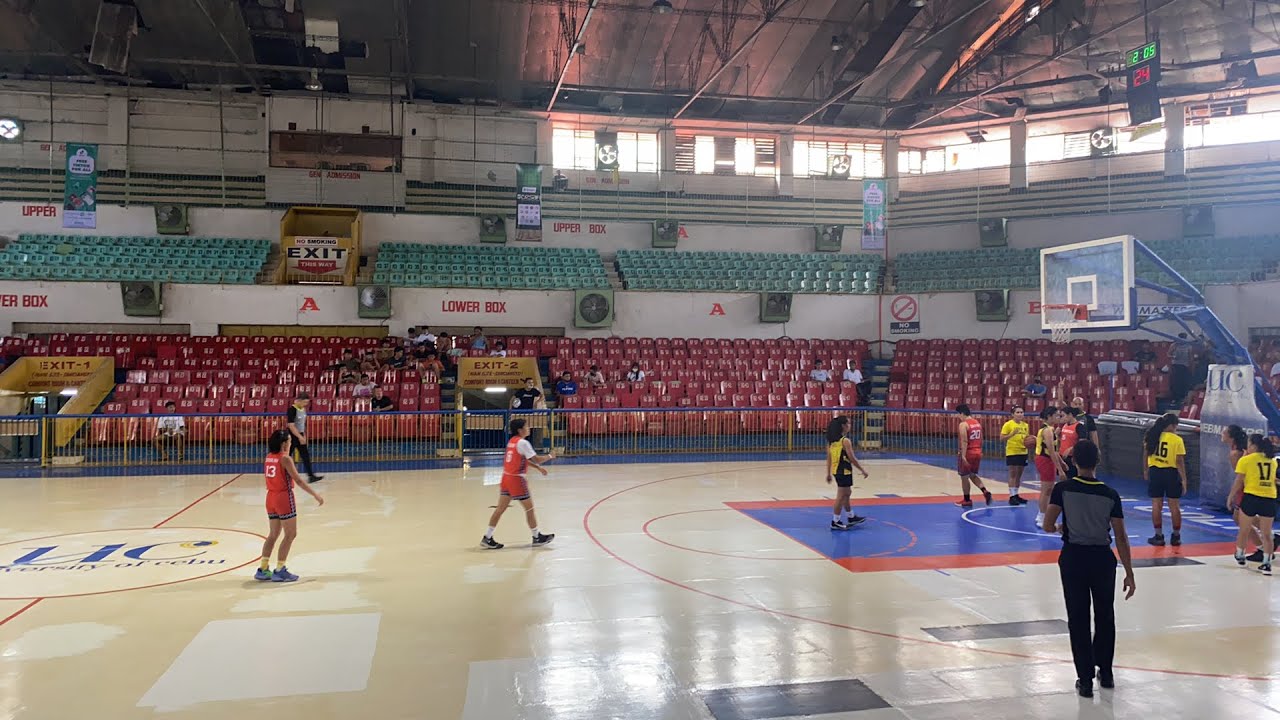 BASKETBALL GAME IN CEBU COLISEUM - YouTube