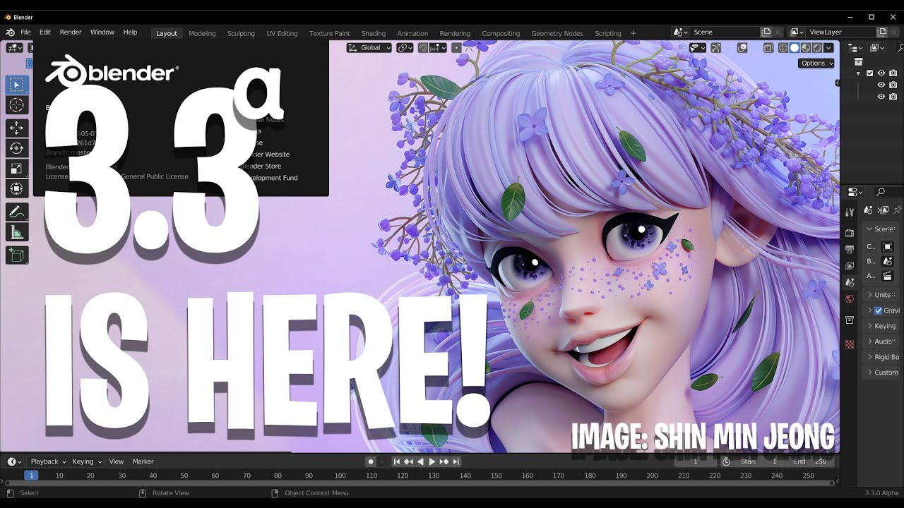 Blender 3.3 Alpha Is Here - New & Upcoming Features! - YouTube