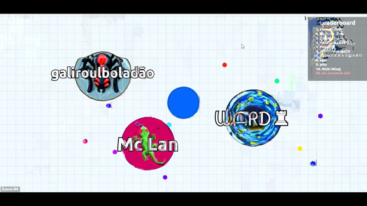 agar.io pc gameplay comentado por mi :v - YouTube