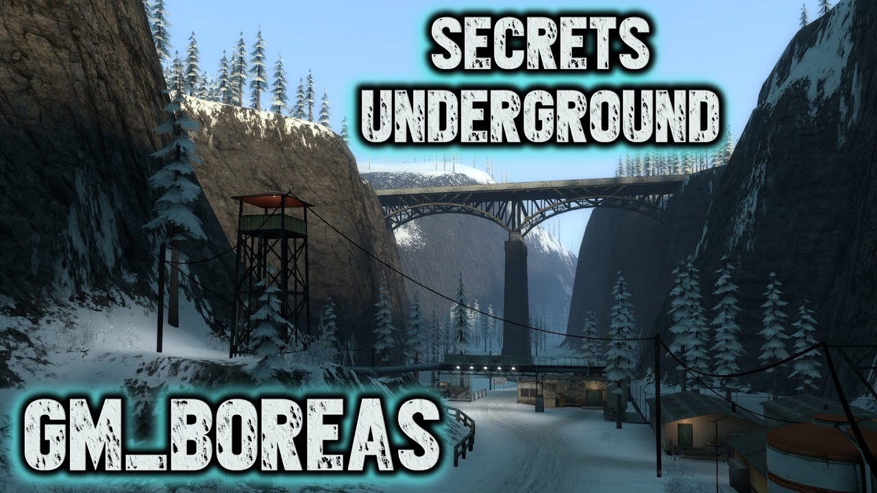 GMOD VR: Exploring gm_Boreas (Something Beneath the Ice) - YouTube