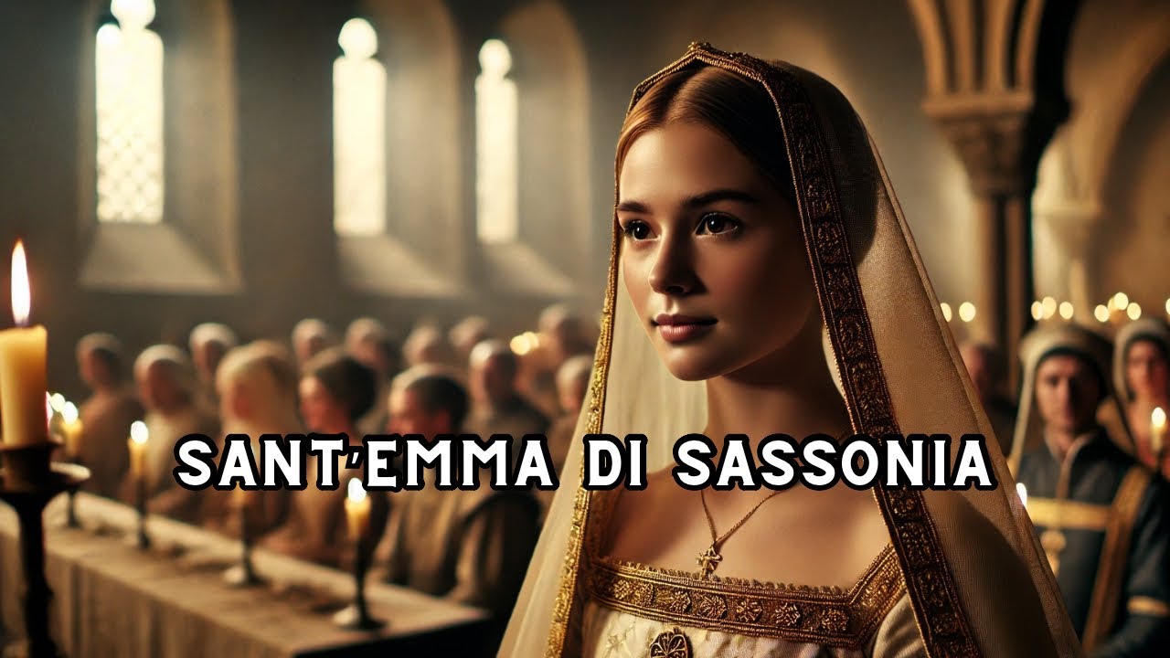 Santa del Giorno 19 aprile | Sant’Emma di Sassonia - YouTube