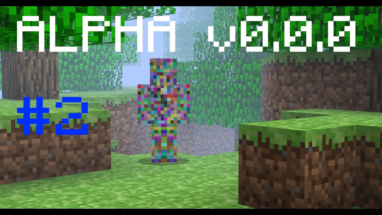 MİNECRAFT ALPHA v0.0.0 TÜM HİKAYESİ! DETAYLI GAMEPLAY I PART 2 - YouTube