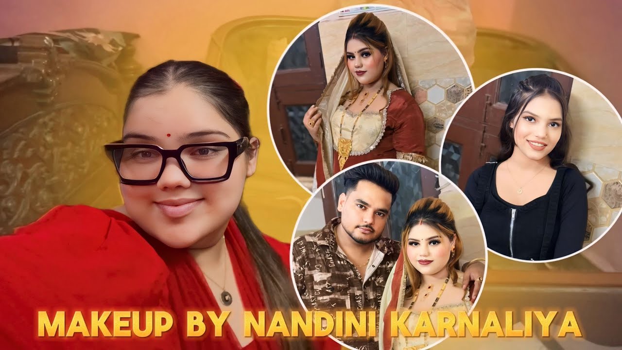First time kia kareena ka makeup ️ #nandinikarnaliya - YouTube