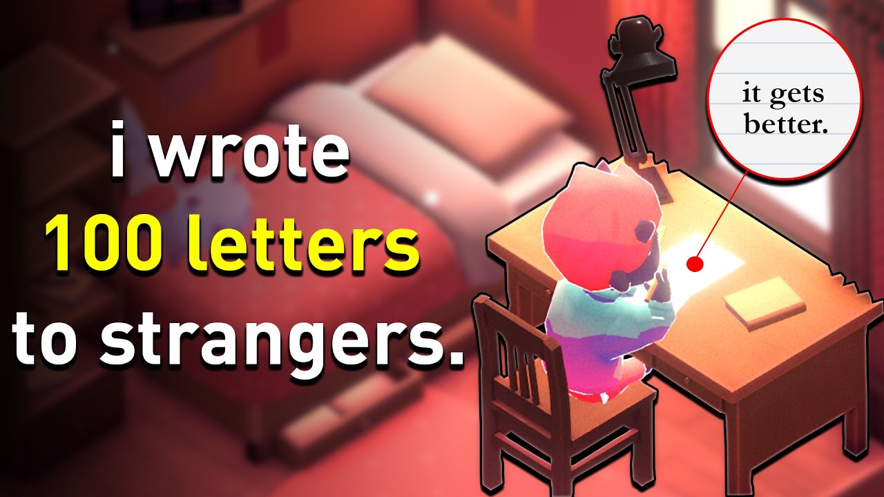 Kind Words – Writing 100 Kind Letters to Strangers - YouTube