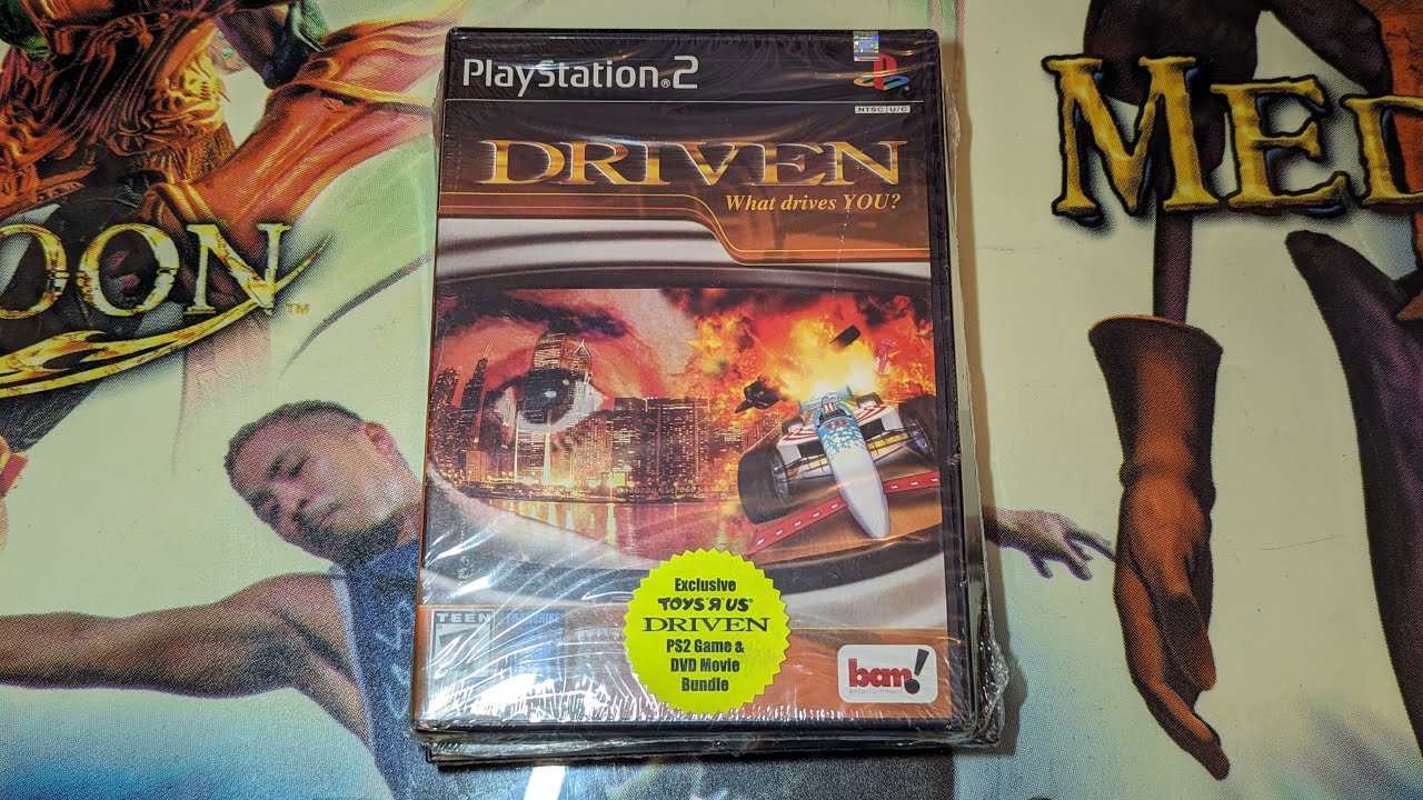 Driven on PlayStation 2 Bundled With a Special Toy's R Us Exclusive DVD ...