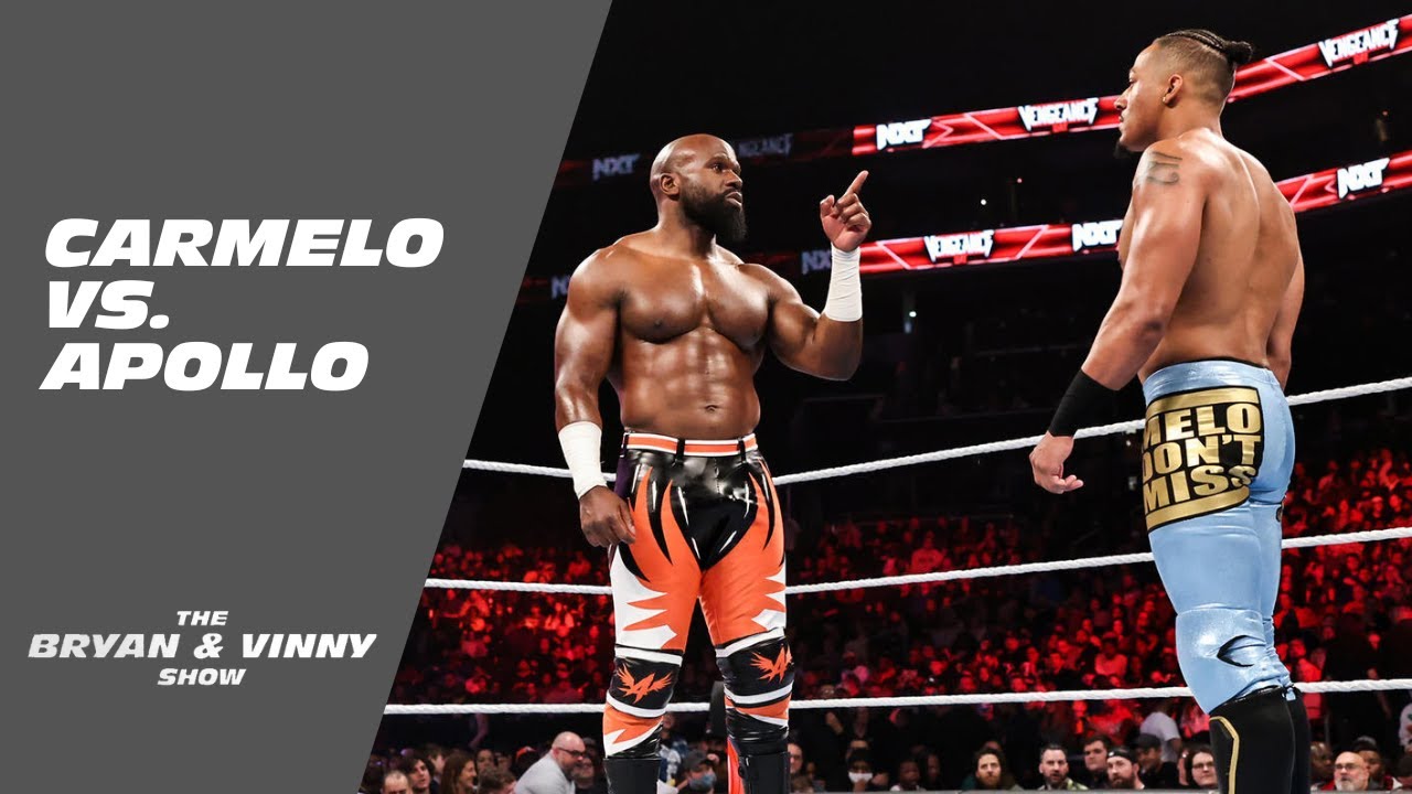 Carmello vs. Apollo was a letdown due to the finish: Bryan & Vinny Show ...