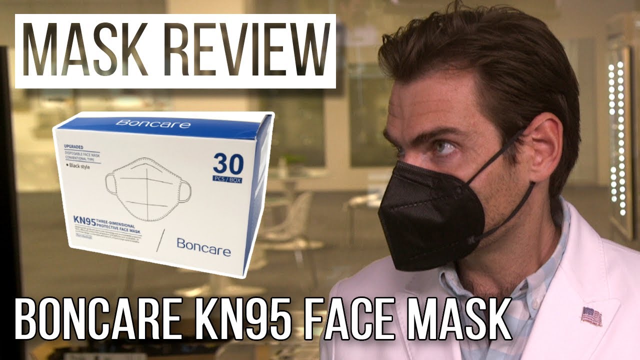 James Boncare - Boncare KN95 Face Mask Review - YouTube
