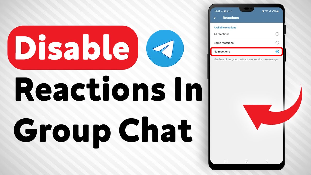 How To Disable Reactions In A Telegram Groupchat - Full Guide - YouTube