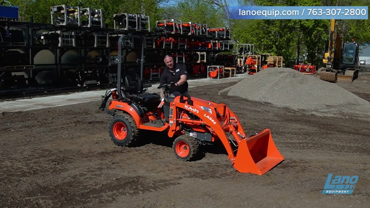 Kubota BX2680 Subcompact Tractor IN-DEPTH WALKAROUND - YouTube