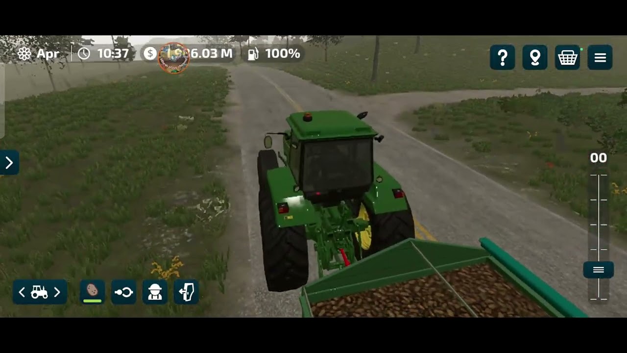 FARMING SIMULETOR 23 NEW UPDATE | CASE 2 HARVESTER | FARM GAME TRACKTER ...