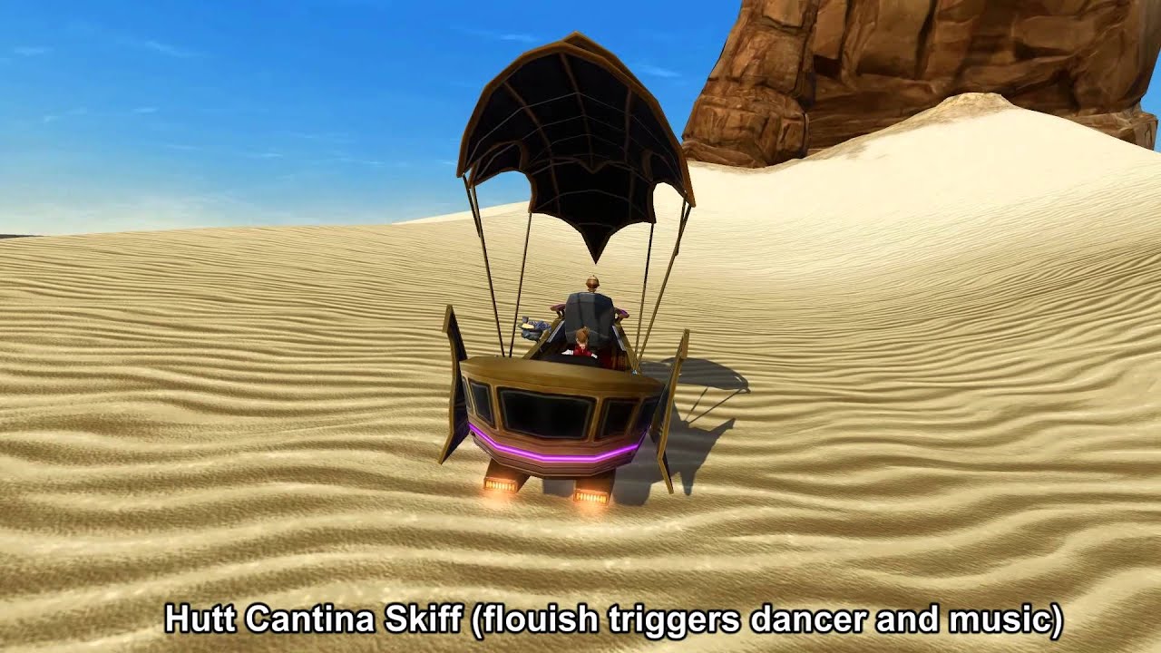 SWTOR All Mounts and Speeders from Wild Space's Explorer Pack - YouTube