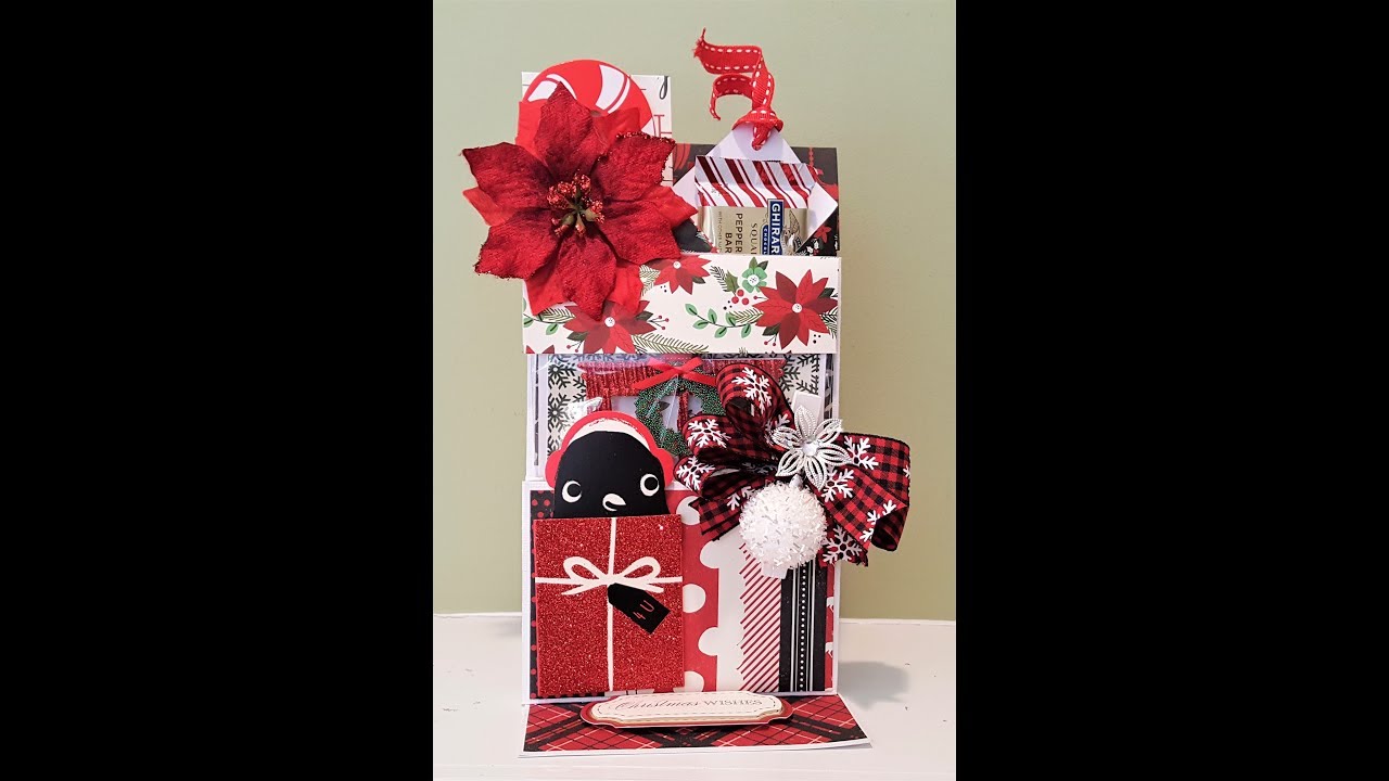 Christmas Easel Loaded Envelope - "North Pole Gazette" by Recollections - YouTube