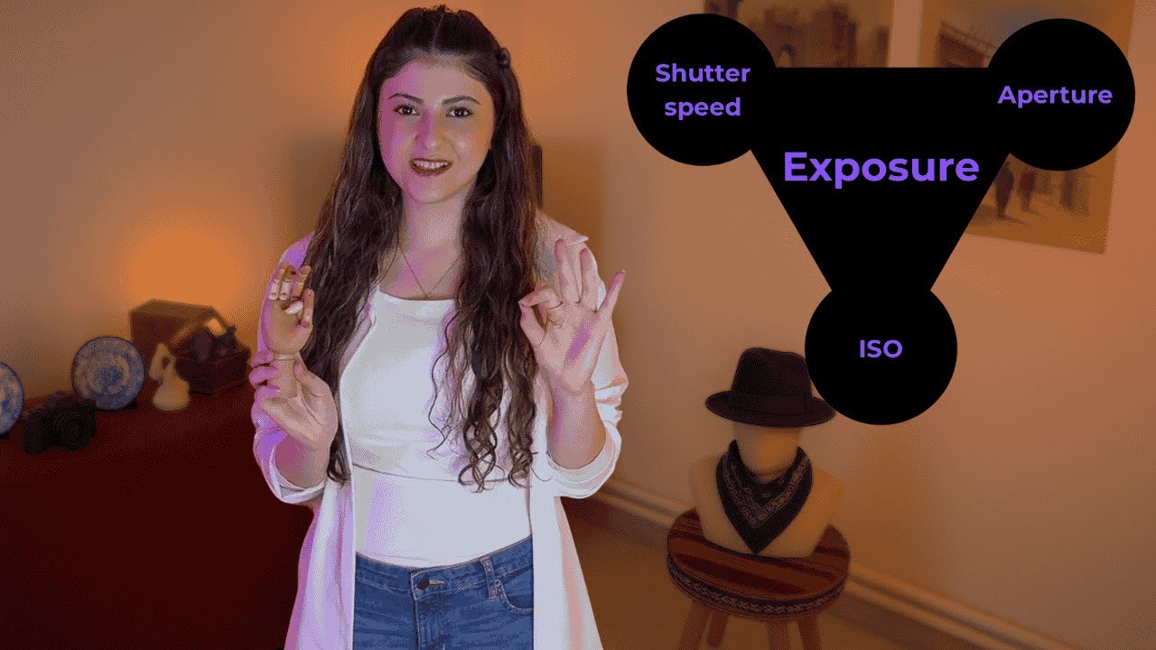 شرح الاكسبوجر تراينجل - Exposure tringel - Aperture - ISO - Shutter ...