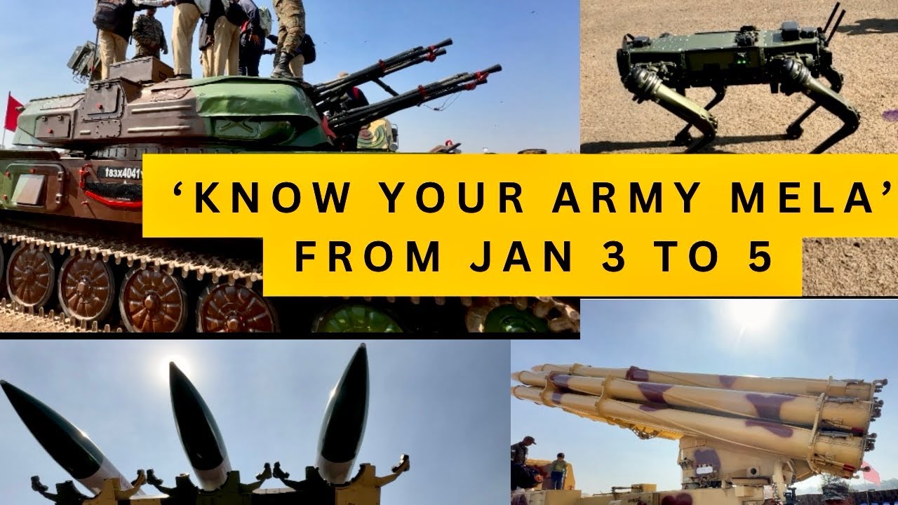 Pune: Southern Command to host ‘Know your Army Mela’ from Jan 3 to 5 ...