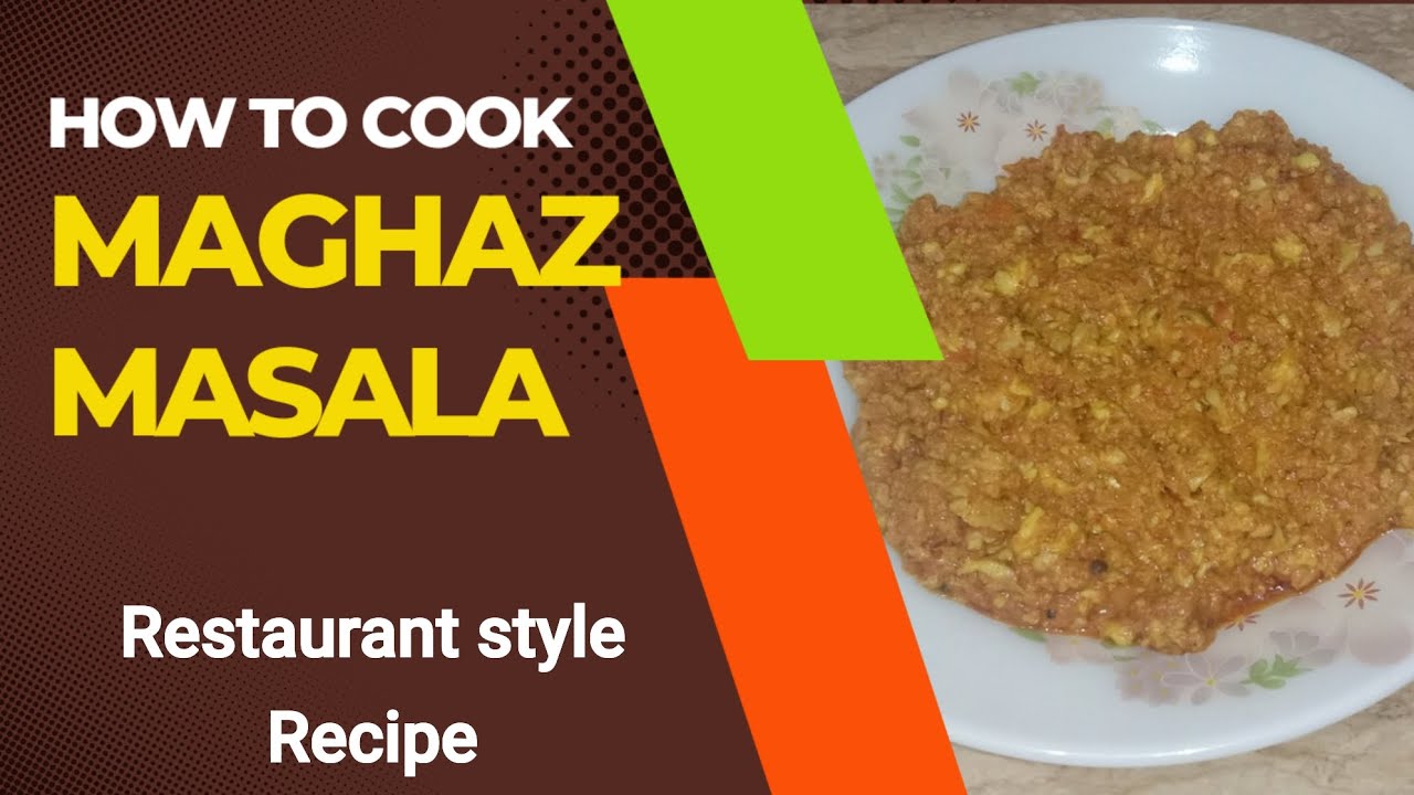 Maghaz masala | fried Brain masala | Brain curry | Restaurant style ...