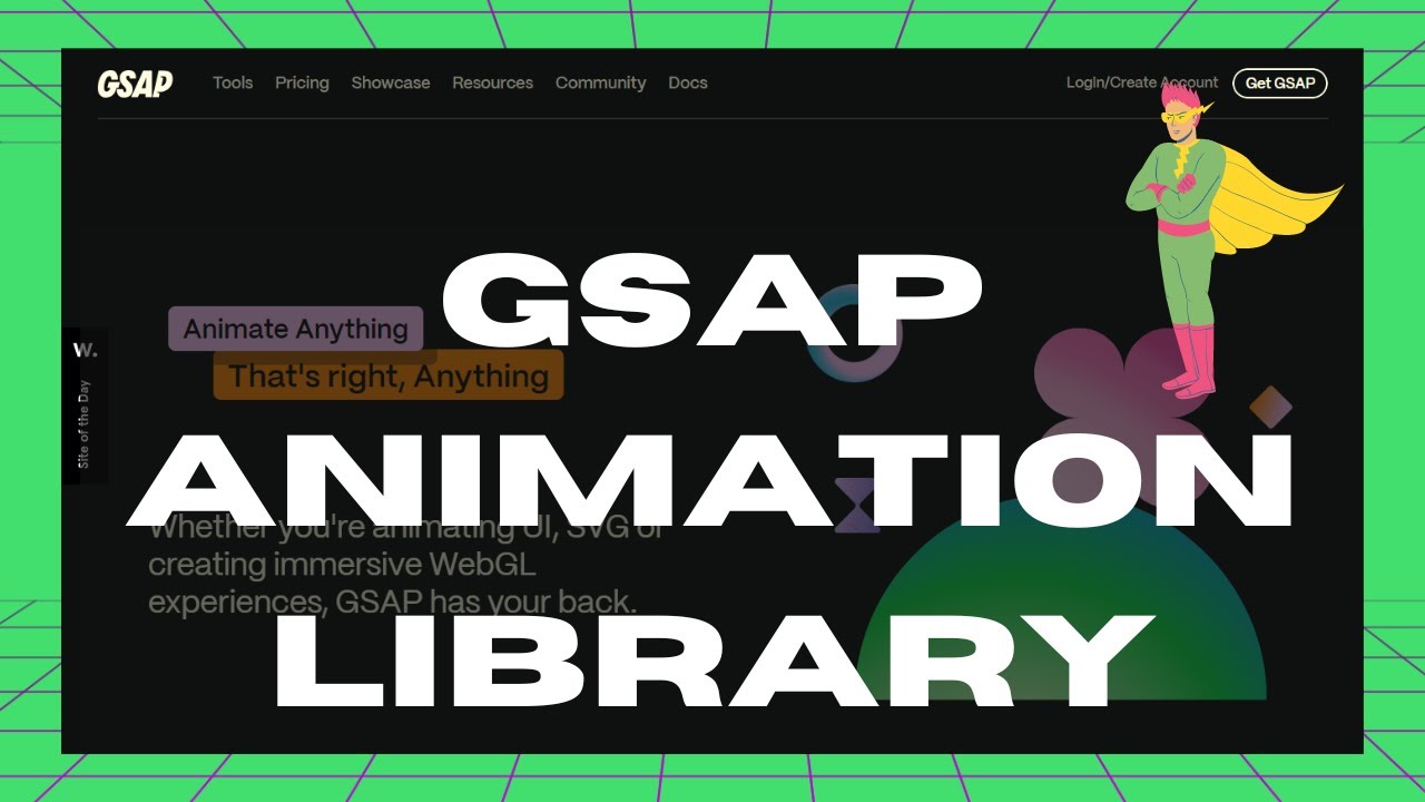 Learn Gsap Animation Library Crash Course Live - YouTube