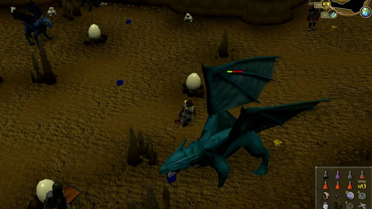 Runescape Dragons graphics update 5 july 2010 - YouTube
