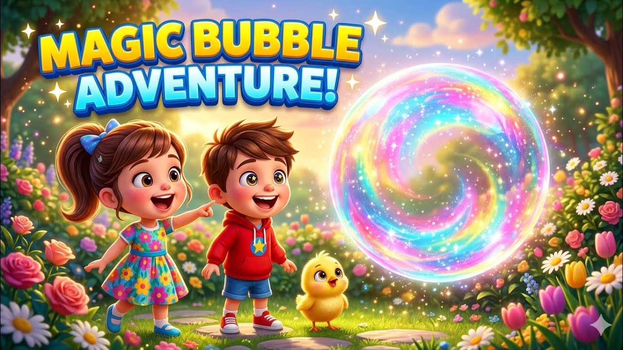 The Magical Baby Chick & Bubble Adventure 🫧🐥 | Cute Cartoon for Kids ...
