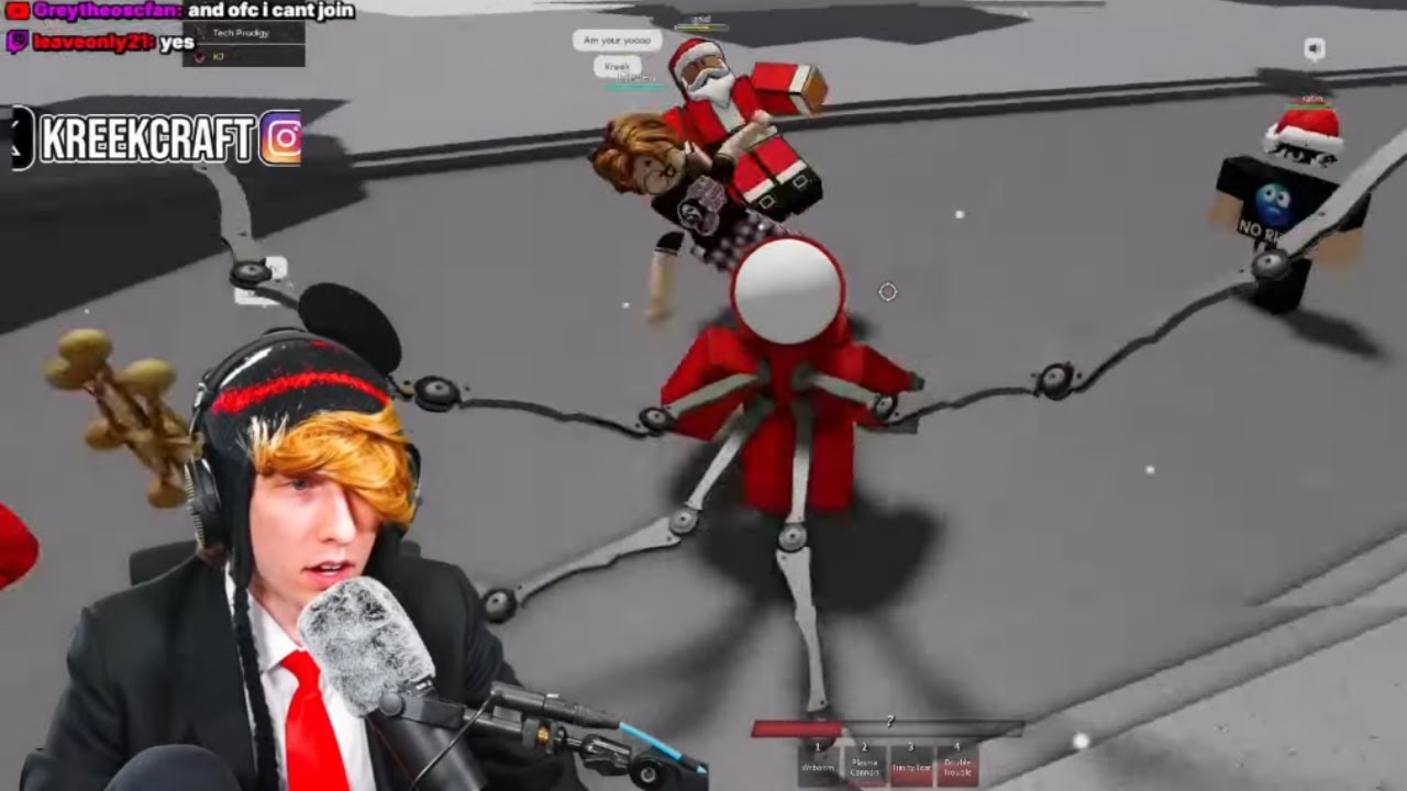 KreekCraft uses Tech Prodigy in The Strongest Battlegrounds - YouTube