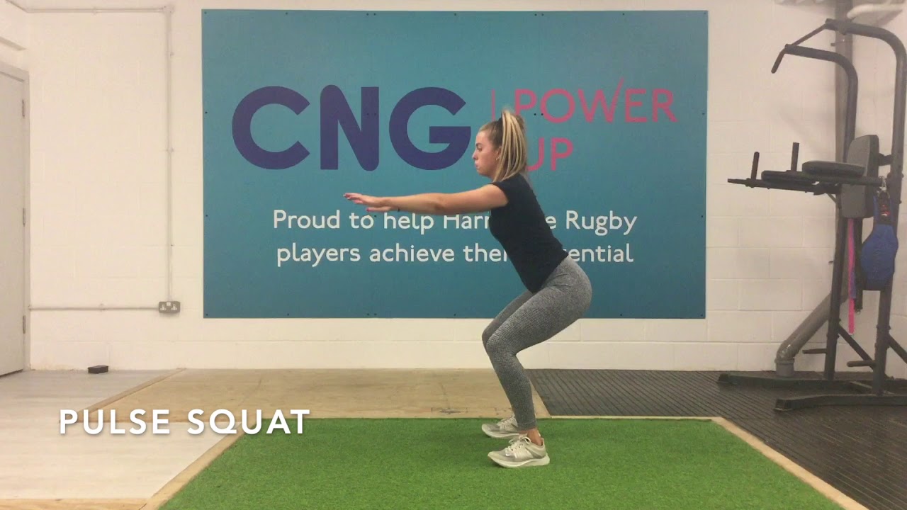 Pulse Squat - YouTube