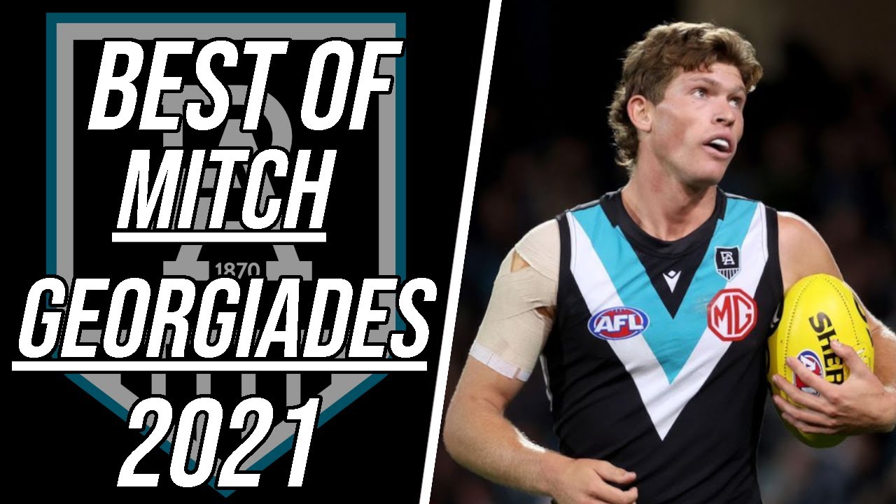 Mitch Georgiades 2021 AFL Highlights - YouTube