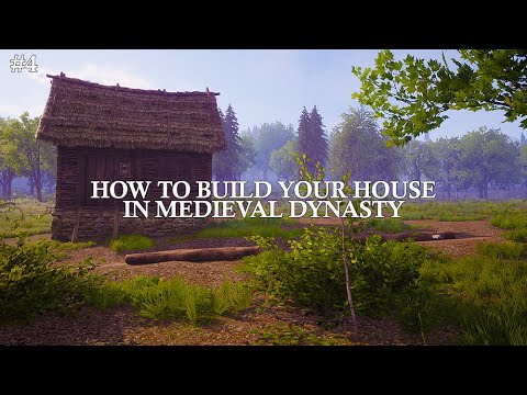 How To Build Your House in Medieval Dynasty - YouTube