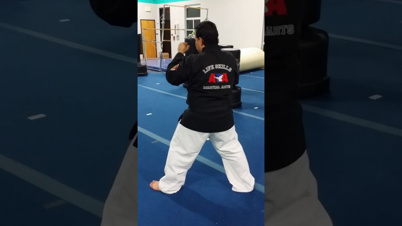 Punching combinations 1-8 - YouTube