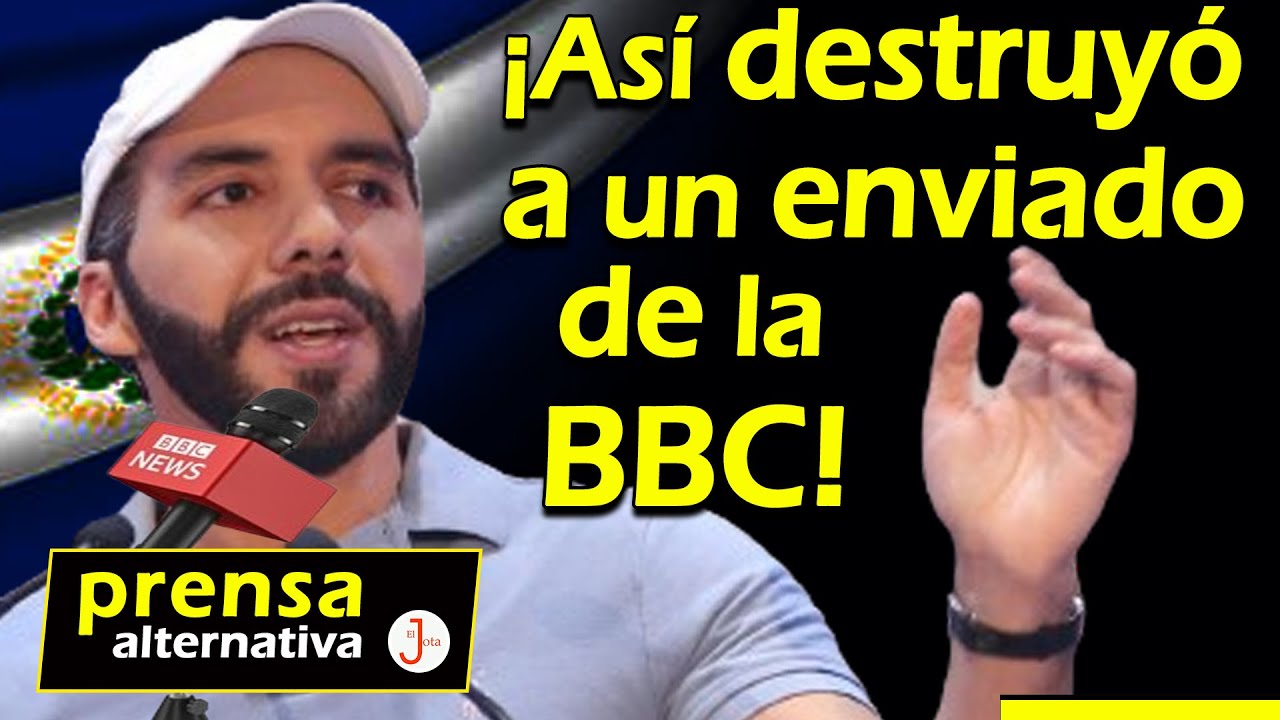 Video viral: Bukele le respondió en inglés y lo dejó mudo!!! - YouTube