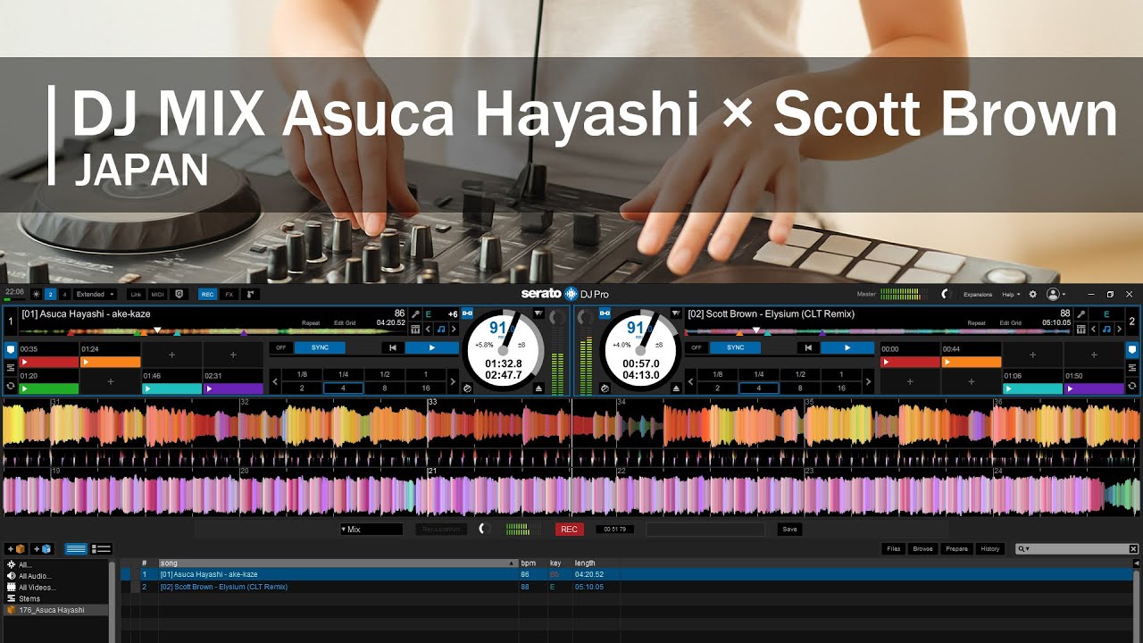 DJ MIX Asuca Hayashi × Scott Brown - YouTube