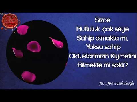 NEDEN MUTLU OLAMIYORUZ SİZCE ? (5 DAKİKA)