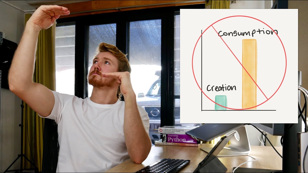A balance you need to fix: Creation vs. Consumption - YouTube