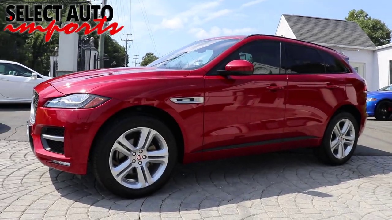 2018 Jaguar F-Pace 2.0 Diesel R-Sport, Firenze Red Metallic, Select ...