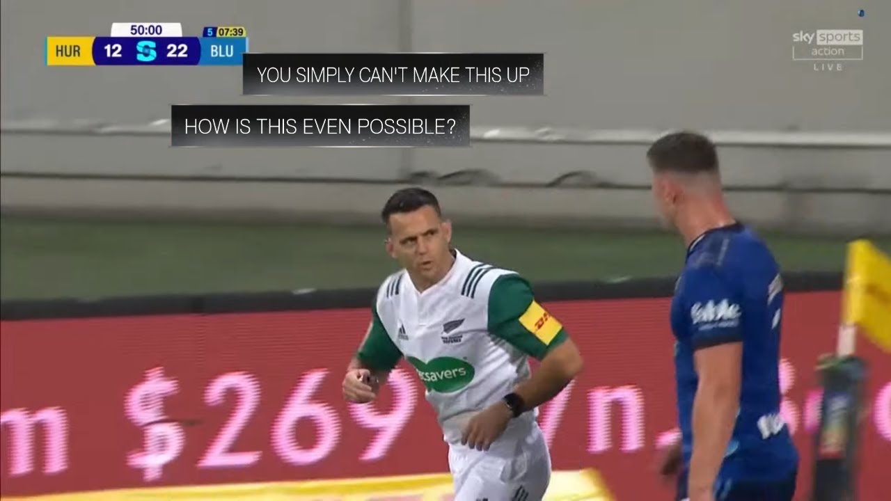 Rugby Referee Analysis: Nic Berry | Hurricanes vs Blues Super Rugby ...