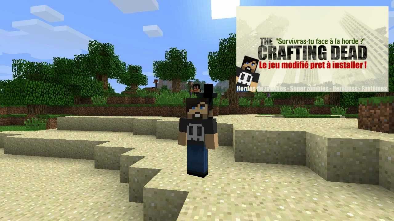 Mod Minecraft : jouez à "The Crafting Dead" - Guss Fr Hd - YouTube