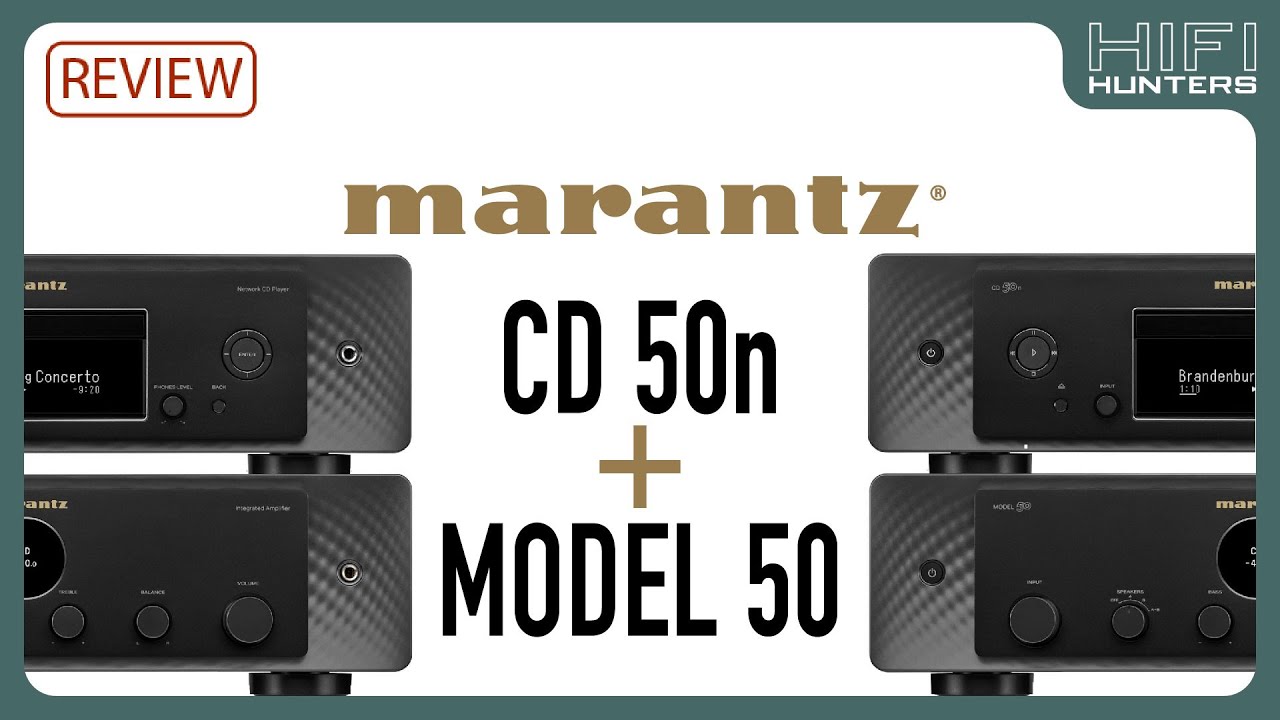 REVIEW. Marantz MODEL 50 y Marantz CD50N - YouTube