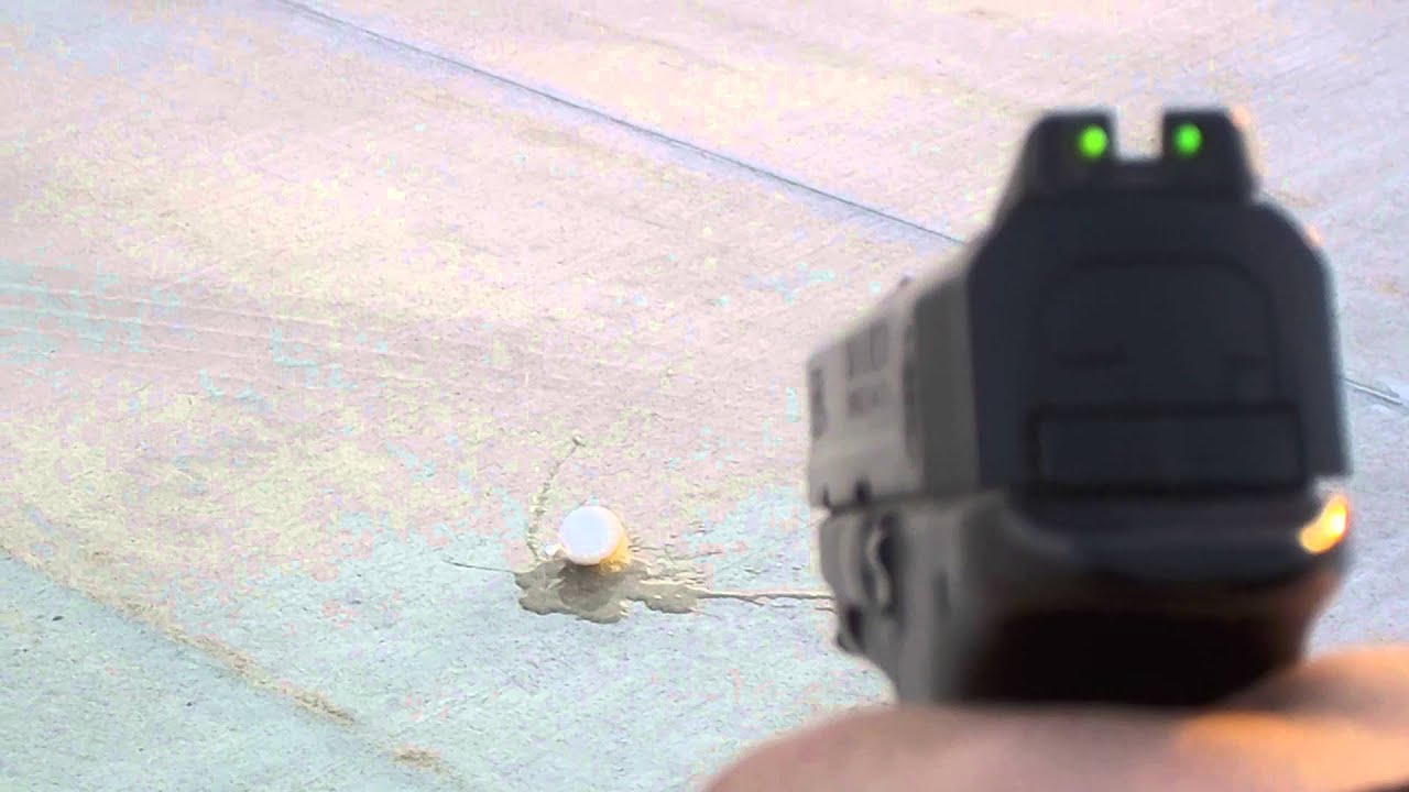 Shooting An Egg With A BB Gun - YouTube