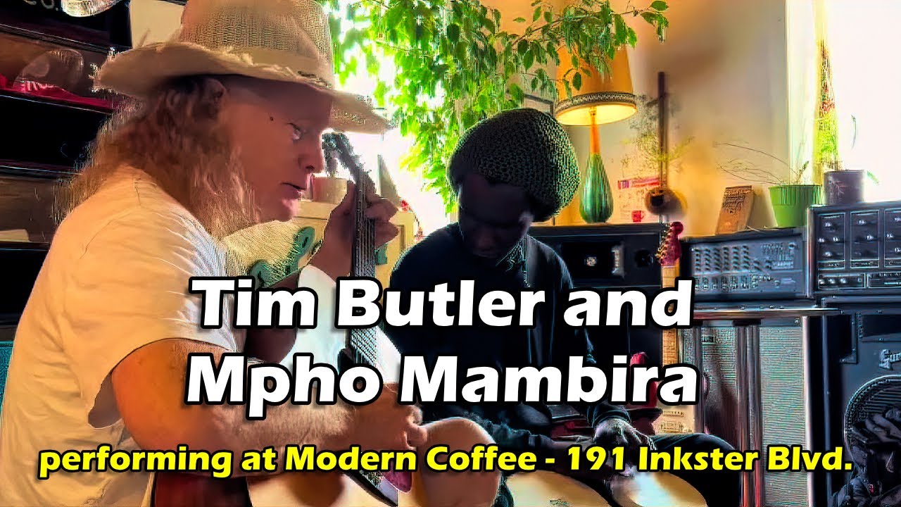 Tim Butler and Mpho Mambira at Modern Coffee on Inkster - YouTube