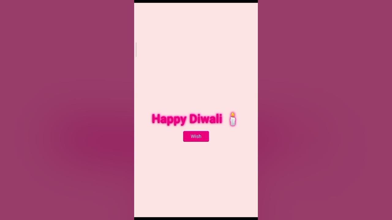 Diwali🕯wishes with code only html css #diwali #wish #shorrts #coding #disigner - YouTube