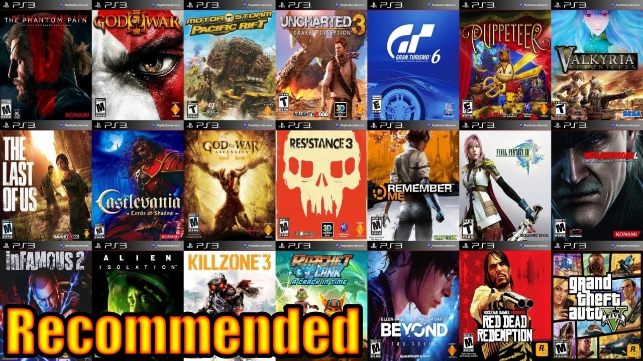 Top 30 Best PS3 Games With High Quality Graphics [Recommended] - YouTube