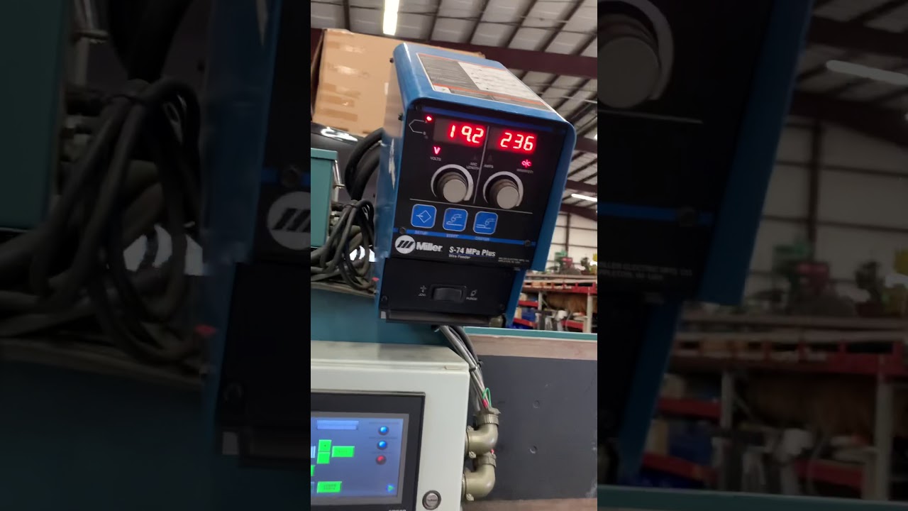 72 inch Jetline Seam Welder (MIG) - YouTube