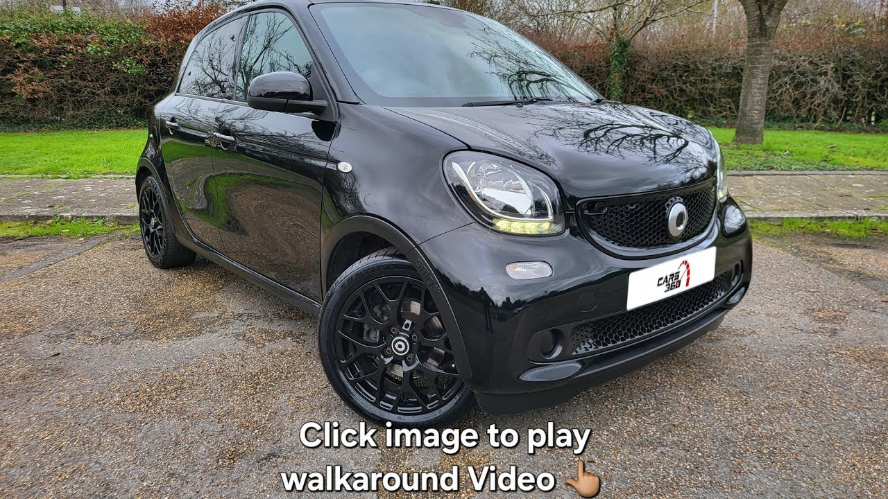 Smart forfour 1.0 Edition Black Euro 6 (s/s) 5dr - HJ66EWM - YouTube