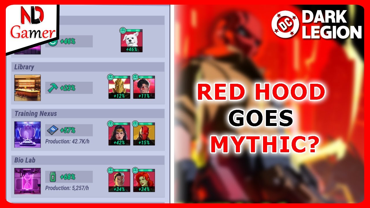 Red Hood Goes Mythic?! DC: Dark Legion’s Biggest Changes | NOVEMBER ...
