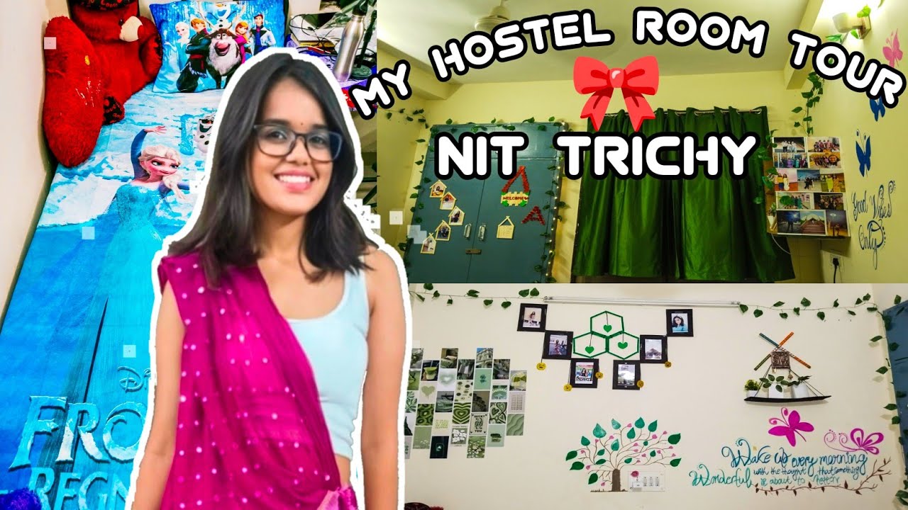 Nit Trichy single hostel Room Tour🎀#nittrichy #roomtour #jeemotivation ...